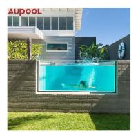 China Modular Outdoor Pool Customized Shipping Container with Surfing and Lighting System for sale