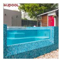China Modular Outdoor Pool Customized Shipping Container with Surfing and Lighting System for sale
