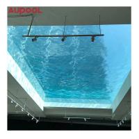China Ground Fiberglass Decoration Endless Swimming Container Piscina Pools for Customized for sale