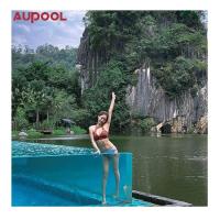 China Transform Your Backyard into a Resort with Our Suspended Lucite Acrylic Swimming Pool for sale