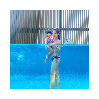 China Customized Size Acrylic Pool for Modern Hotels 50mm Thick Clear Acrylic Swimming Pool for sale