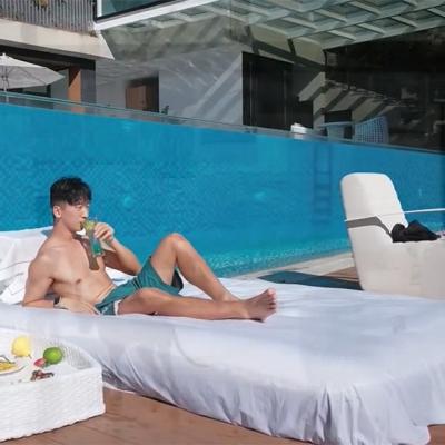 China Pool Glass Thick Transparent Sheet Acrylic Swimming Pool for Outdoor Pool Construction for sale