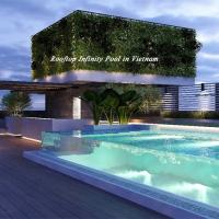 China High Transparency Clear Acrylic Swimming Pool for Family Versatile Building Material for sale