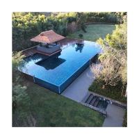 China Superior Family Swimming Pool Acrylic Above Ground Pools for Outdoor Entertainment for sale