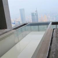 China Durable Family Swimming Pool AUPOOL Modern Design Outdoor Clear Acrylic Swimming Pool for sale