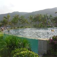 China Durable Family Swimming Pool AUPOOL Modern Design Outdoor Clear Acrylic Swimming Pool for sale