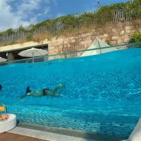 China Customer's Demand Acrylic Swimming Pool for Aupool Outdoor Homestay Transparent Clear for sale