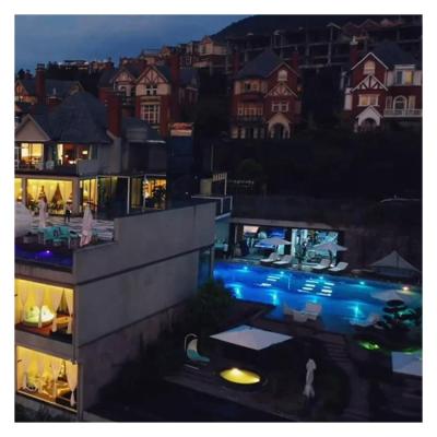 China Air Pump Accessories Included Thick Glass Swimming Pool with High Light Transmission for sale