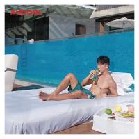 China Air Pump Accessories Included Thick Glass Swimming Pool with High Light Transmission for sale