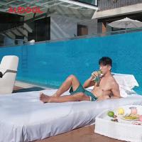 China Pools Outdoor Swimming Pool Thick Glass Transparent Plastic Sheet Acrylic Swimming Pool for sale