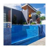 China Non Yellowing Custom Clear Acrylic Swimming Pool For High Light Transmission 93% for sale