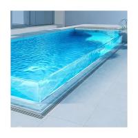 China Outdoor Fiberglass Swimming Pool Density 1.19-1.20kg/cm3 High Light Transmission 93% for sale