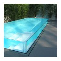 China Outdoor Fiberglass Swimming Pool Density 1.19-1.20kg/cm3 High Light Transmission 93% for sale