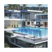 China Saltwater Pool Clear Thick Container Spa Plexiglass Panel Infinity Acrylic Swimming Pool for sale