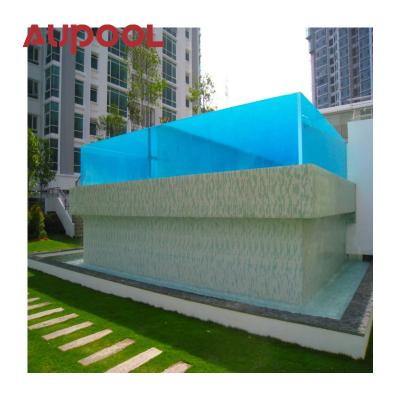 China Acrylic Panel Family Pool with Dry Thermostatic Polymerization Technology and Backrests for sale