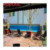 China Acrylic Panel Family Pool with Dry Thermostatic Polymerization Technology and Backrests for sale