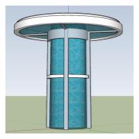 China Transparent Acrylic Panel Perfect for Above Ground Swimming Pools in Outdoor Settings for sale