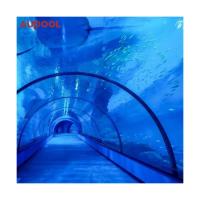 China Thick Clear Acrylic Sheet For Swimming Pool Big Panel Pmma Board for sale