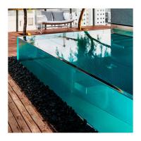 China Cylinder PMMA Lucite Clear Transparent Acrylic Sheet For Acrylic Pool for sale