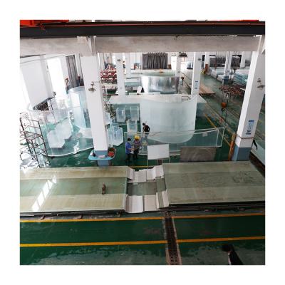 China Lucite 30mm 950mm Thickness Clear Cast Acrylic Glass Roof Window Panels for Villa Pool for sale