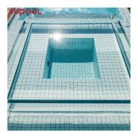 China Acrylic Fiberglass Above Ground Sky Pool for Outdoor Luxury Oceanarium Experience for sale