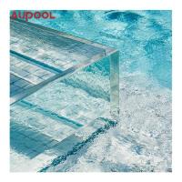 China Acrylic Fiberglass Above Ground Sky Pool for Outdoor Luxury Oceanarium Experience for sale