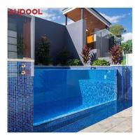 China Acrylic Fiberglass Above Ground Sky Pool for Outdoor Luxury Oceanarium Experience for sale