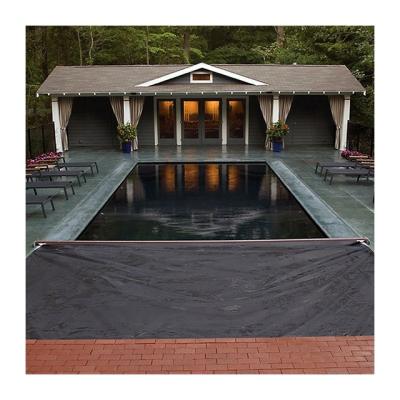 China Indoor Pool With Aupool'S Luxurious Customized Black Bottom Swimming Pool for sale