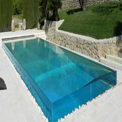 China Building Material Clear Plastic Plexiglass Pool for Outdoor Swimming for sale