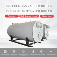China Zks Horizontal Natural Gas Diesel LPG Fired Industrial Hot Water Vacuum Boiler for sale
