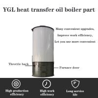 China Fully Auto Industrial Biomass / Wood Vertical Coil Hot Oil Boiler Low Pressure Energy Saving for sale