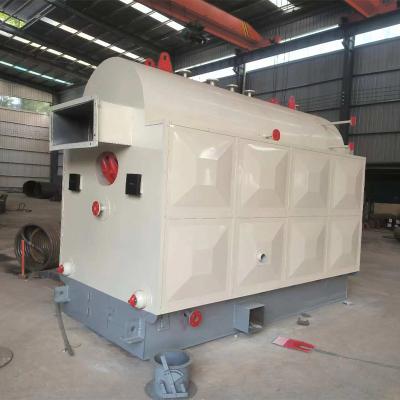 China DzH Biomass Wood Chips Coal Fired Hot Water Boiler Dual Fuel Type For Greenhouse for sale