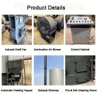 China Eco Friendly LRF Vertical Hot Air Boiler Automatic Hot Air Furnace with Biomass Pellets for sale