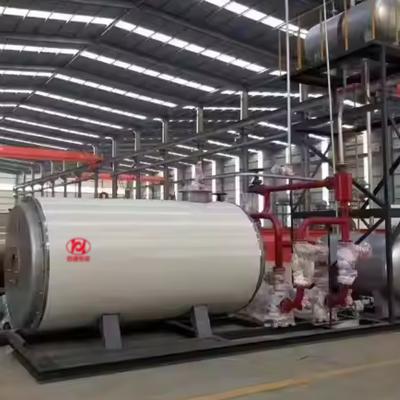 China Low Pressure Industrial Automatic YY (Q) W-type Horizontal Heat Transfer Oil Boiler with High Efficiency and Long Service Life for sale