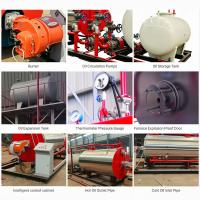 China Gas / Diesel / LPG Fired Thermal Oil Heater Boiler Stainless Steel Skid Mounted 350KW-2400KW for sale