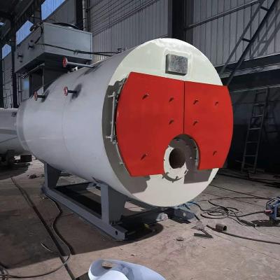 China High Efficiency Industrial Automatic CWNS Horizontal Fuel Gas Hot Water Boiler 1-20 Ton for sale