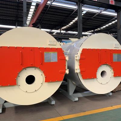 China HengNuo Automatic 1-20 Ton Industrial Oil & Gas Fired Hot Water Boiler CWNS Horizontal with Over 85% Thermal Efficiency for sale