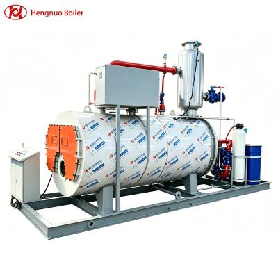 China Industrial 1000-8000 Kg/hr CWNS Fuel Gas Hot Water Boiler Horizontal High Efficiency for sale