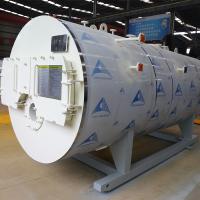 China Horizontal Fuel Gas Hot Water Boiler Computer Control Natural Circulation 1-20 Ton for sale