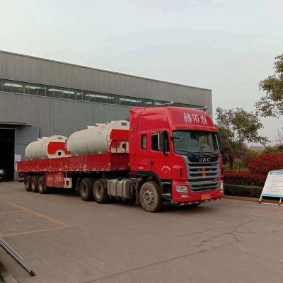 China Low Consumption Automatic Fuel Gas Hot Water Boiler CWNS Horizontal High Capacity for sale
