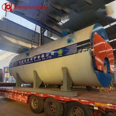 China Fuel Saving Automatic CWNS Series Fire Tube Hot Water Boiler High Efficiency Natural Circulation PLC Controlled Oil/Gas Fired for sale