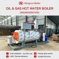 China Fuel Saving Automatic CWNS Series Fire Tube Hot Water Boiler High Efficiency Natural Circulation PLC Controlled Oil/Gas Fired for sale