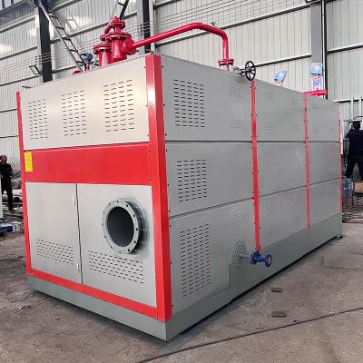 China Horizontal Industrial 0.5ton 1ton 1.5ton Ton/h Natural Gas Fired Natural Circulation Fire Water Tube Structure Steam Generator for sale