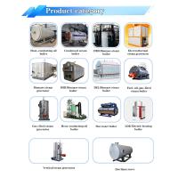 China Industrial Automatic Fuel Gas Pressurized Steam Boiler WNS Horizontal High Efficiency for sale