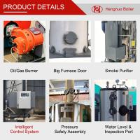 China Automatic Low Pressure Vertical Oil Fuel Gas Steam Generator for Food Industry 50-300 KG with High Efficiency for sale