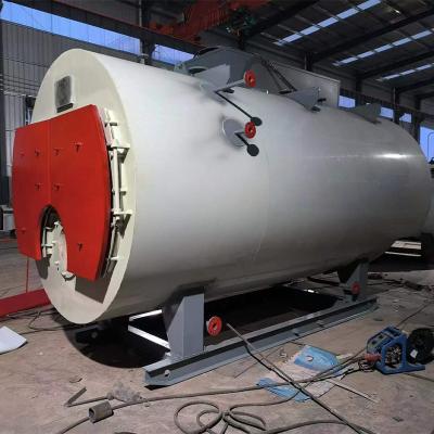 China Industrial WNS Horizontal Fuel Gas Pressurized Hot Water Boiler with Steam Output 1-20 Ton Capacity High Efficiency for sale