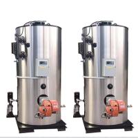 China High Quality 100GK-2000KG   Automatic Heating Steam Boiler Vertical Fuel Gas Steam Generator for sale