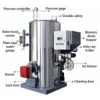 China Vertical Low Pressure Industrial 1000kg Superheated Natural Gas Oil Fired Steam Generator Boiler Automatic PLC Control High for sale