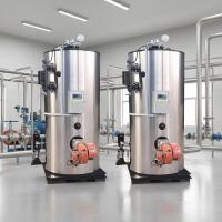 China 0.2 Ton Small Industrial Vertical Natural Circulation Fire Tube Stainless Steel Low Pressure Diesel Gas Oil Fired Steam Boiler for sale