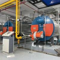 China Food Industry Horizontal Automatic Natural Gas Fired Hot Water Vacuum Steam Boiler ZKS Fuel Gas for sale